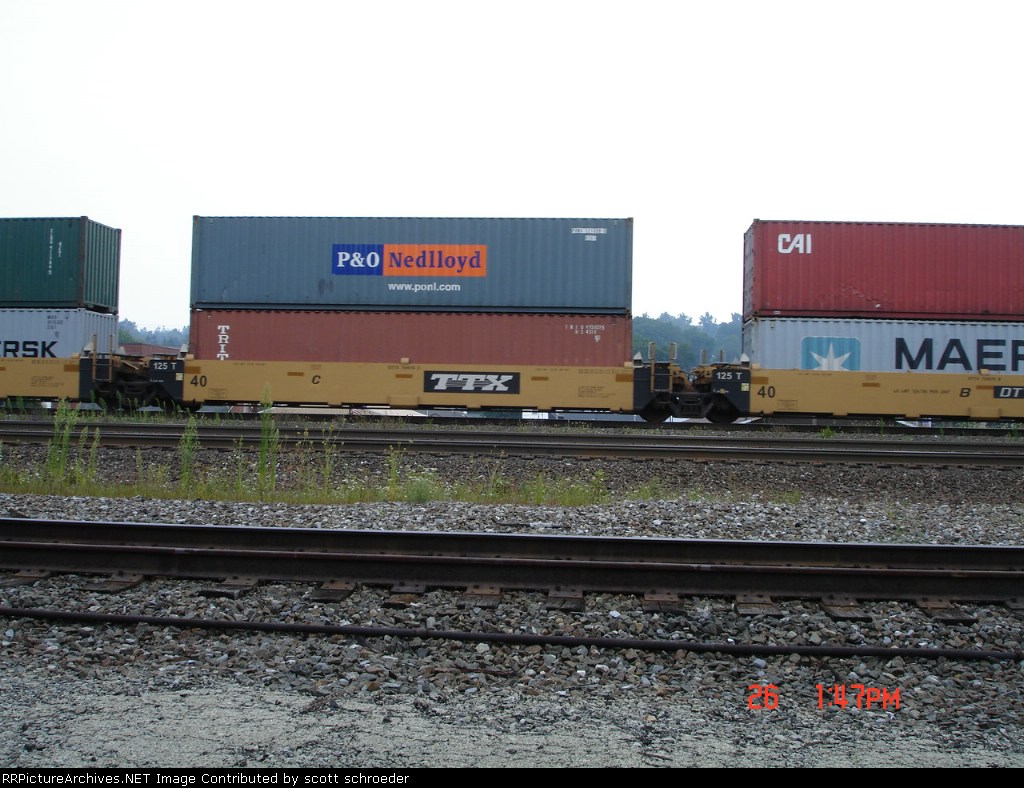 DTTX 750676C Double Stackcar EB